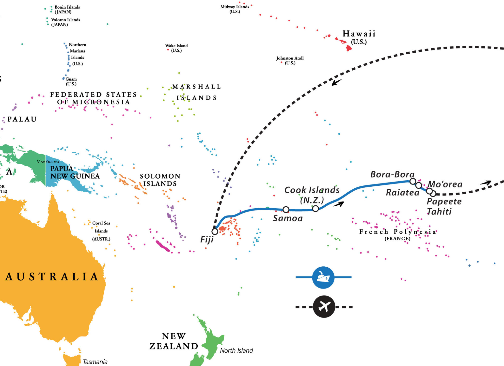 Ultimate South Pacific Cruise – Fun For Less Tours